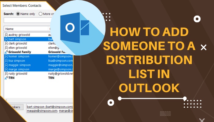 Add Someone To A Distribution List In Outlook Guide 2023 
