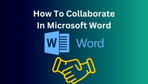 How To Collaborate In Microsoft Word? [4 Useful Ways 2024]