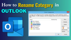How to Rename Category in Outlook [Improve Navigation]