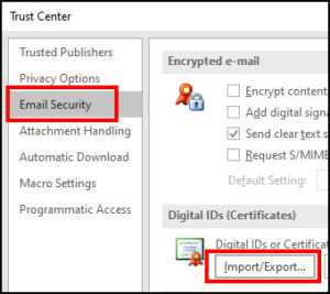 [SOLVED] Your Digital ID Name Cannot Be Found in Outlook