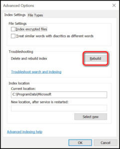 6 Ways To Fix Windows 10 Searching Index Problem [Updated]