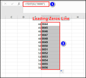 Add Leading Zeros in Excel [With Easy Formula & VBA 2024]