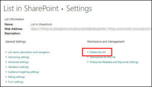 How to Delete a SharePoint List Permanently [Easy Guide]