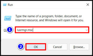 Enable Local User Group and Management Console in Windows 11