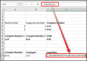 How to Insert, Use & Convert Complex Numbers in Excel