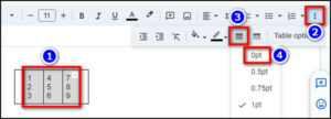 How to Make a Matrix in Google Docs [3 Easy Methods]