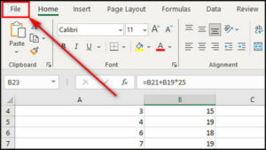 Excel: Least Squares Regression [Plot Line of Best Fit]