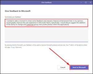 How to Change Profile Picture of a Group Chat in Teams