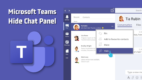 Microsoft Teams Hide Chat Panel [Extend Workspace]