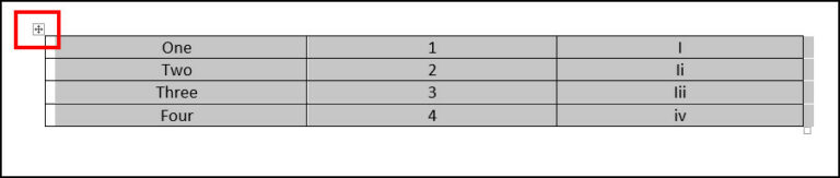 Rotate A Table in MS Word [Set Rotation to Any Degree]