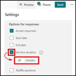 How to Set a Time Limit For a Quiz in Microsoft Forms [2024]
