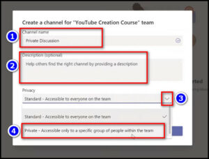 Schedule MS Teams Meetings in Private Channel [2024]