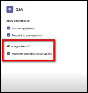 Enable the Q&A Option for Teams Live Events [Guideline 2024]