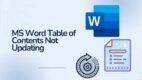 SOLVED: MS Word Table of Contents Not Updating [Quick Guide]