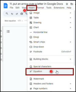 How to Put an Arrow Over a Letter in Google Docs [2024]