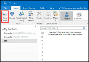 How to Create an Outlook Address Book [Organize Contacts]
