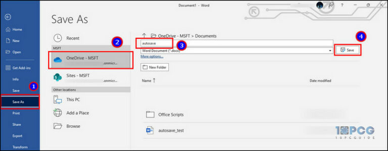 Fix Microsoft Office AutoSave Not Working [7 Easy Ways]
