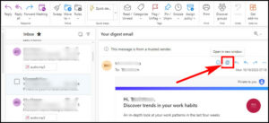Open Email in Separate Window in Outlook [Quick Guide]