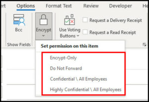 Send Encrypted Email in Outlook [Protect Your Messages]