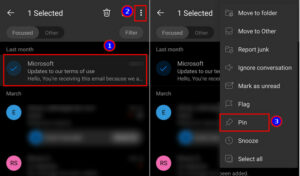 How to Pin Emails to the Top of Your Inbox in Outlook