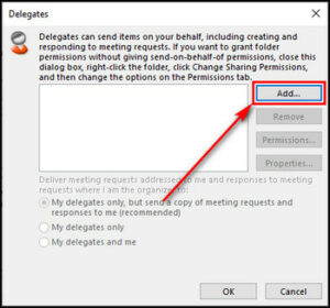 Send an Email On Behalf in Outlook [Get Delegate Access]