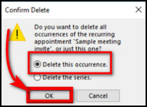 Cancel Future Recurring Meetings in Outlook [Guideline 2024]