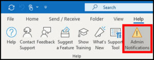 Admin Notifications In Outlook [Complete Guide 2024]