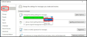 Outlook Keep Source Formatting Not Working [Quick Fix]