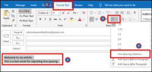 Adjust Line Spacing in Outlook [Quick & Easy Methods 2024]