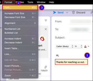 Outlook: Add and Remove Strikethrough [Mark Your Text]