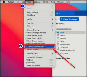 Turn Off Focused Inbox in Outlook [Unclutter Your Inbox]