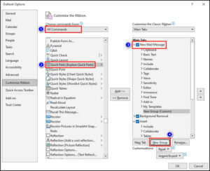 Quick Parts & AutoText in Outlook [Add Reusable Text]