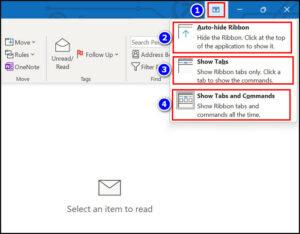 How to Change Ribbon Size in MS Outlook [Easiest Ways 2024]