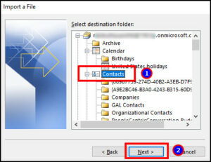 Import Contacts from Excel (CSV) to Outlook [3 Easy Steps]