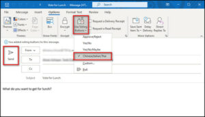 How to Add Voting Buttons in Outlook [Cast Votes in Messages]