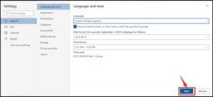 How to Change Default Language on Outlook [All Versions 2024]