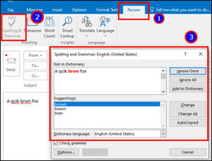 How to Spell Check in Outlook [Windows, Mac & 365]