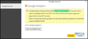 [Fixed] Power BI Google Analytics Connector Not Working