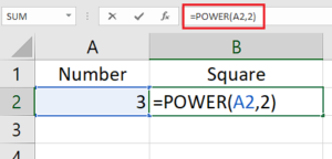 How To Square A Number In Excel [Use Formula Or Function]