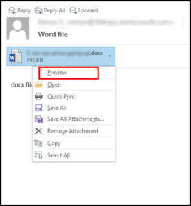How to Preview Attachments in Outlook [Bounce Loading Time]