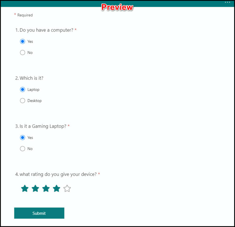Use Branching Logic In Microsoft Forms Complete Guide 2024