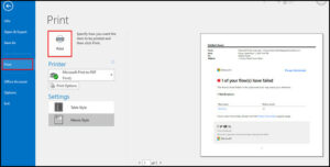 How to Print Email Fit to Page in Outlook [Easy Fixes]