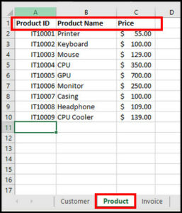 Create Multiple Invoices from MS Excel [With Templates]