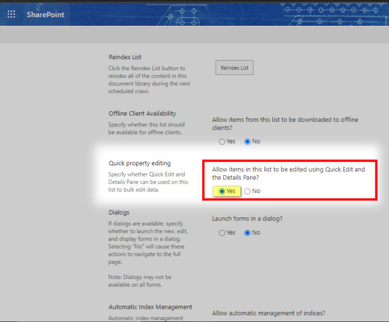 Enable Edit in Grid View SharePoint List [Guide 2024]