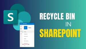 Recycle Bin in SharePoint [Retain or Erase Deleted Items]