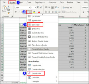 How to Add Borders in Excel [With Shortcuts & Pictures 2024]
