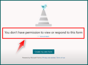 MS Forms Restrict Access to Responses to Limit Entry