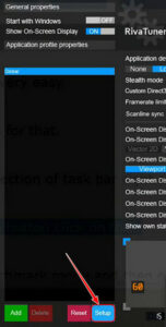 FPS Average, Min, and Max Not Showing in MSI Afterburner