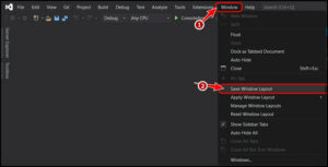 Visual Studio: Reset Window Layout Like A Pro [2024]