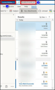 How to Find Attachments in Outlook Thread or Email Chain
